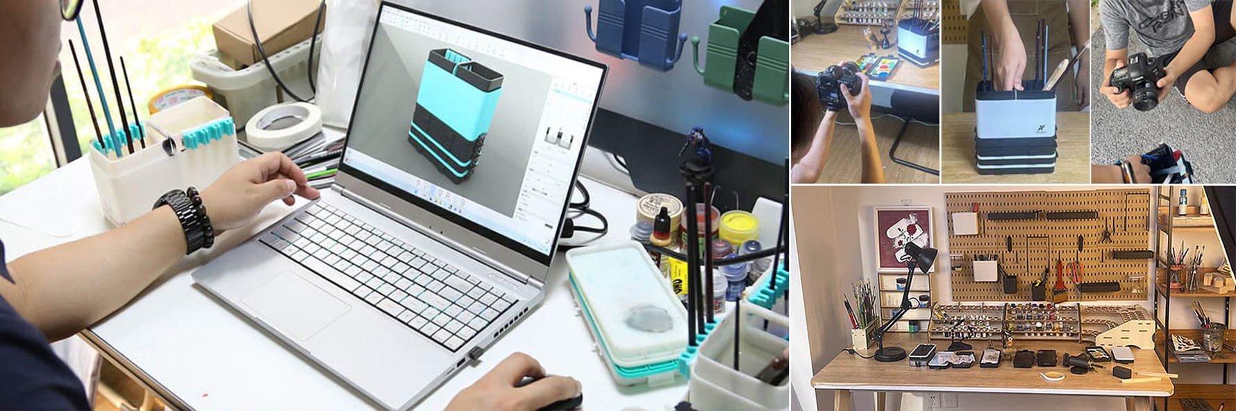 KRYDRUFI All-in-One Modular Portable Painting Station – KRYDRUFI - North America