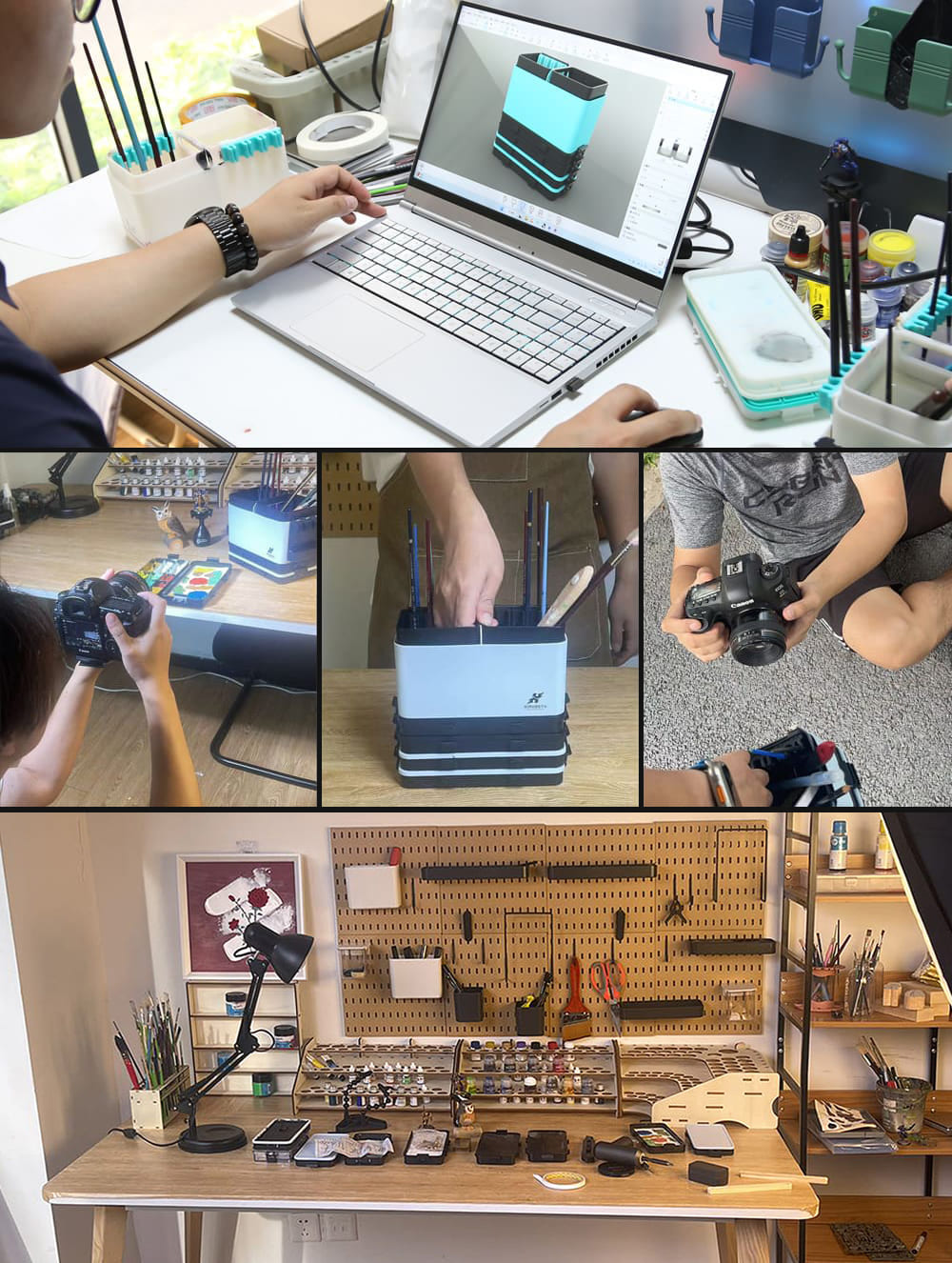 KRYDRUFI All-in-One Modular Portable Painting Station – KRYDRUFI - North America