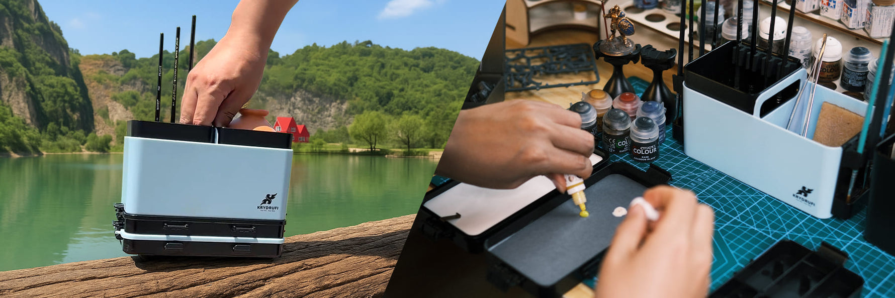 KRYDRUFI - Your ultimate all-in-one mobile battle painting station – KRYDRUFI - North America