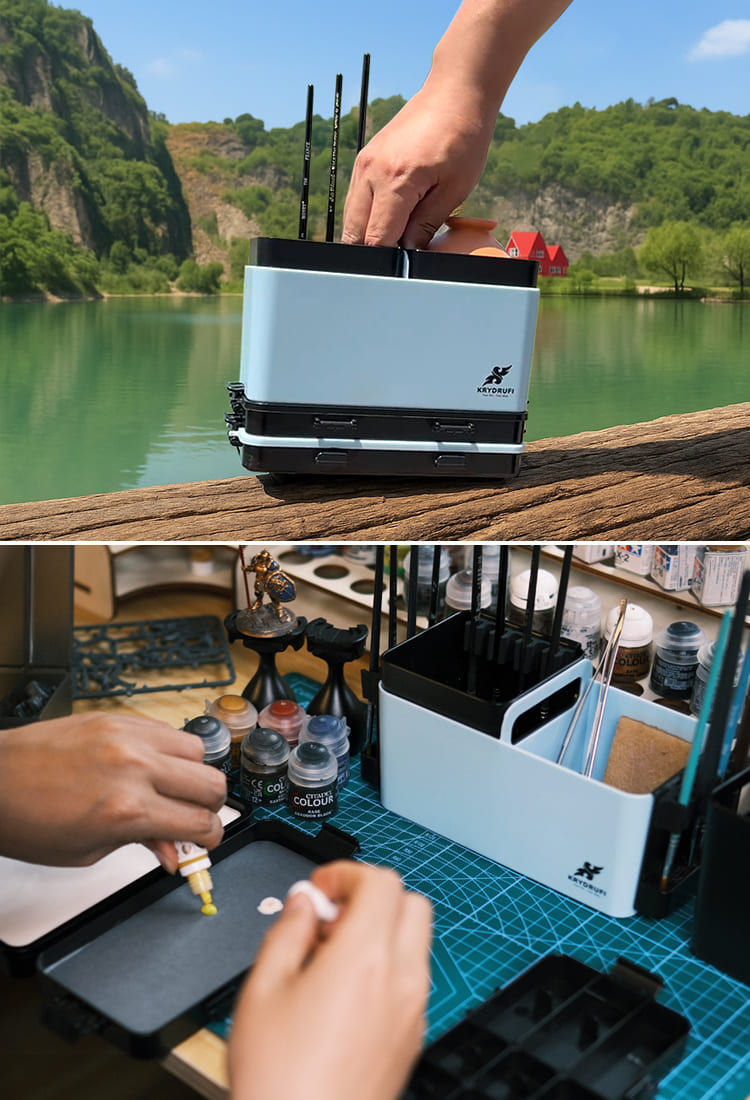 KRYDRUFI - Your ultimate all-in-one mobile battle painting station – KRYDRUFI - North America