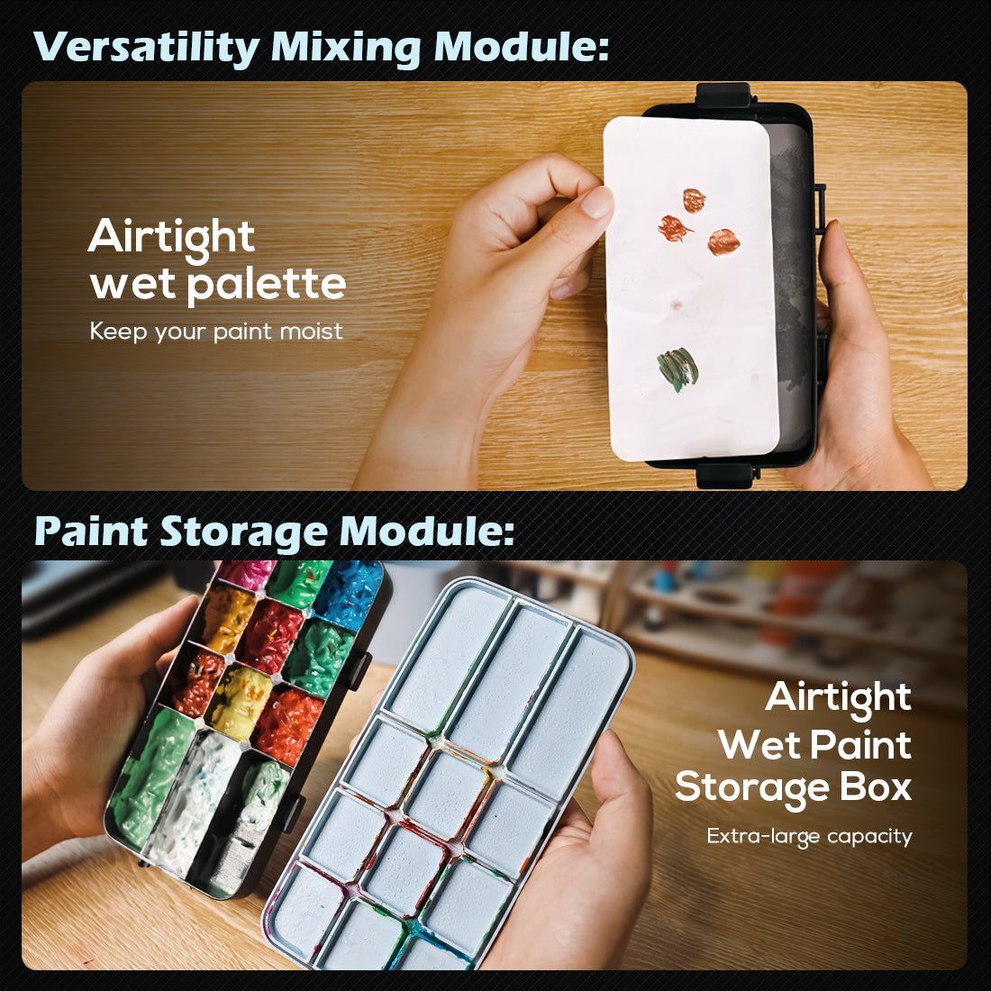 All-in-One Modular Art Box - Ultra Set - KRYDRUFI