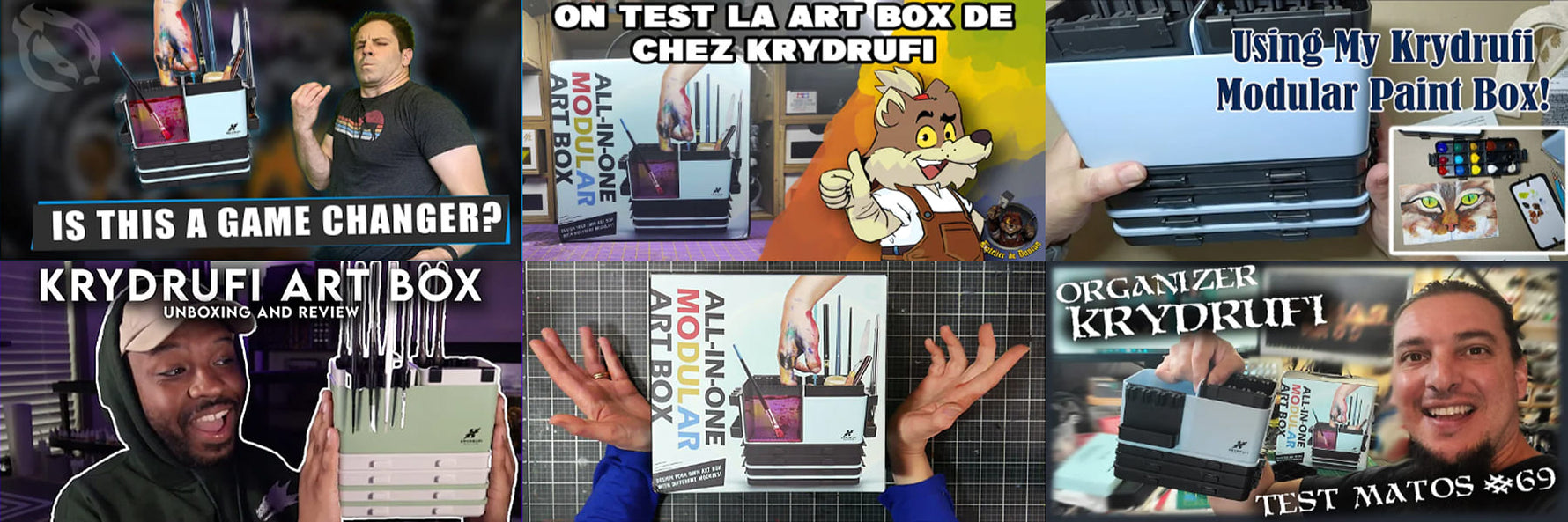 KRYDRUFI - Your ultimate all-in-one mobile battle painting station